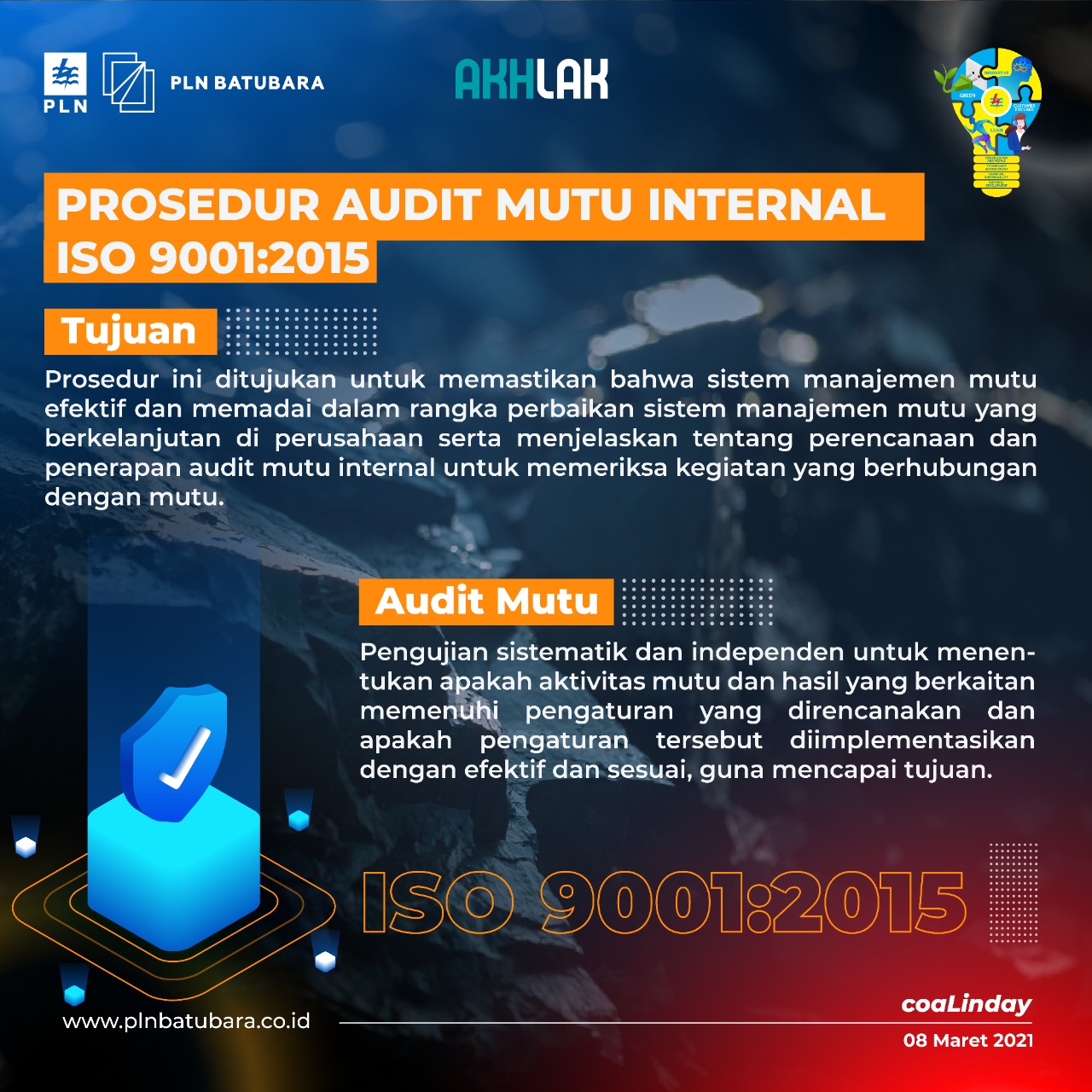 Prosedur Audit Mutu Internal ISO 9001 2015